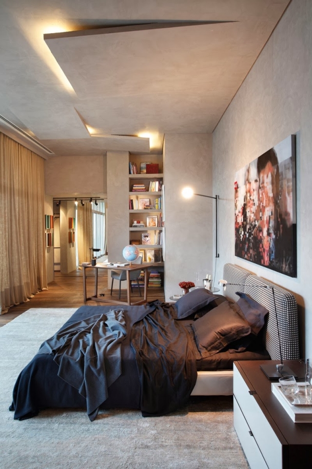 Plafond Chambre A Coucher Moderne