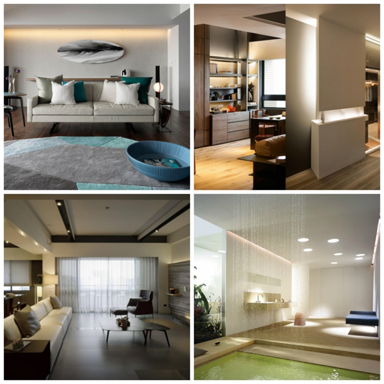 L'éclairage LED comme déco intérieure en 67 idées