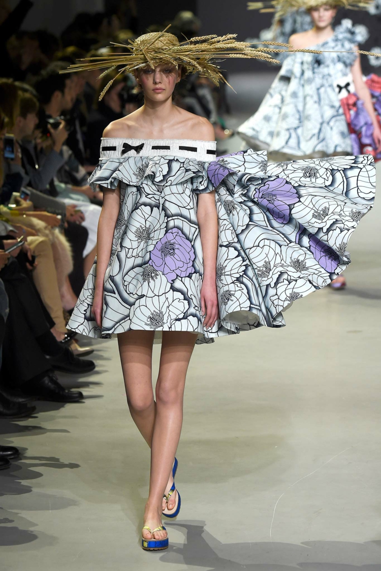 Robe d'été motif floral - tendance pour la 2015