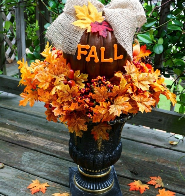 24 idées de déco avec citrouilles sur le thème d`automne